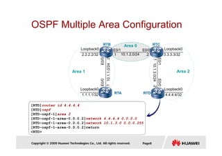 ospf initial configuration | PPT