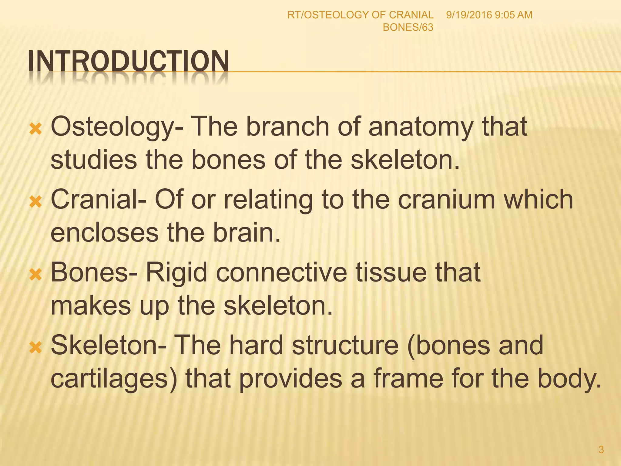 1 osteology of cranial bones rt(67) Dr. RAHUL TIWARI | PPTX