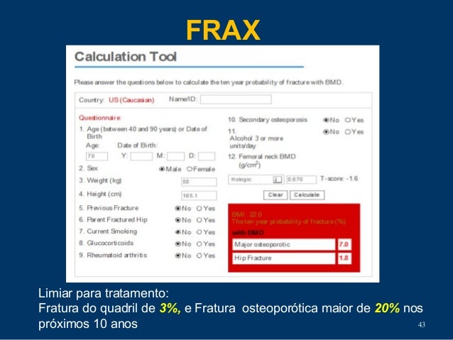 TRATAMENTO DA OSTEOPOROSE EM 2018