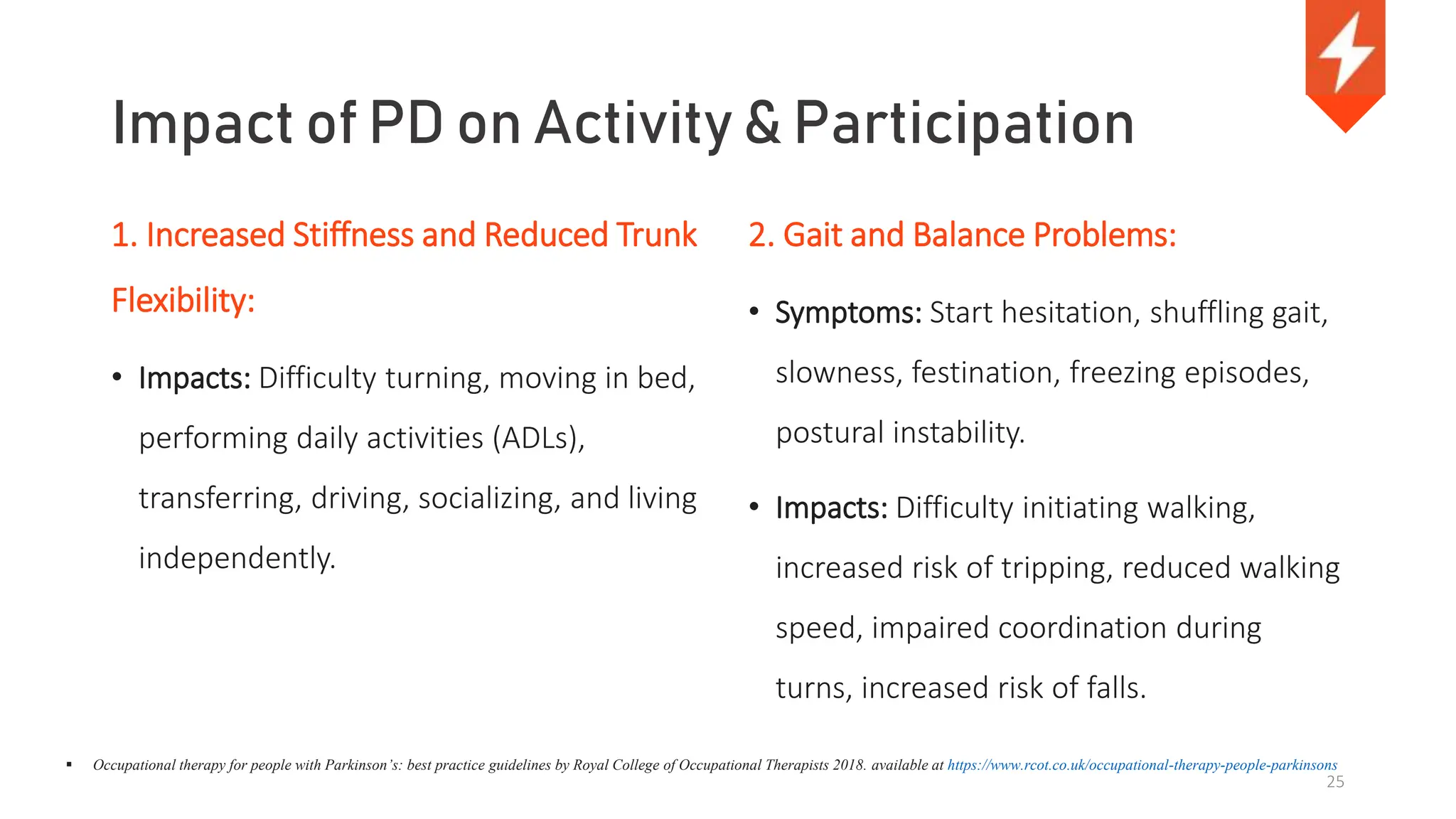 Occupational Therapy Management for Parkinson's Disease - Webinar 2024 ...