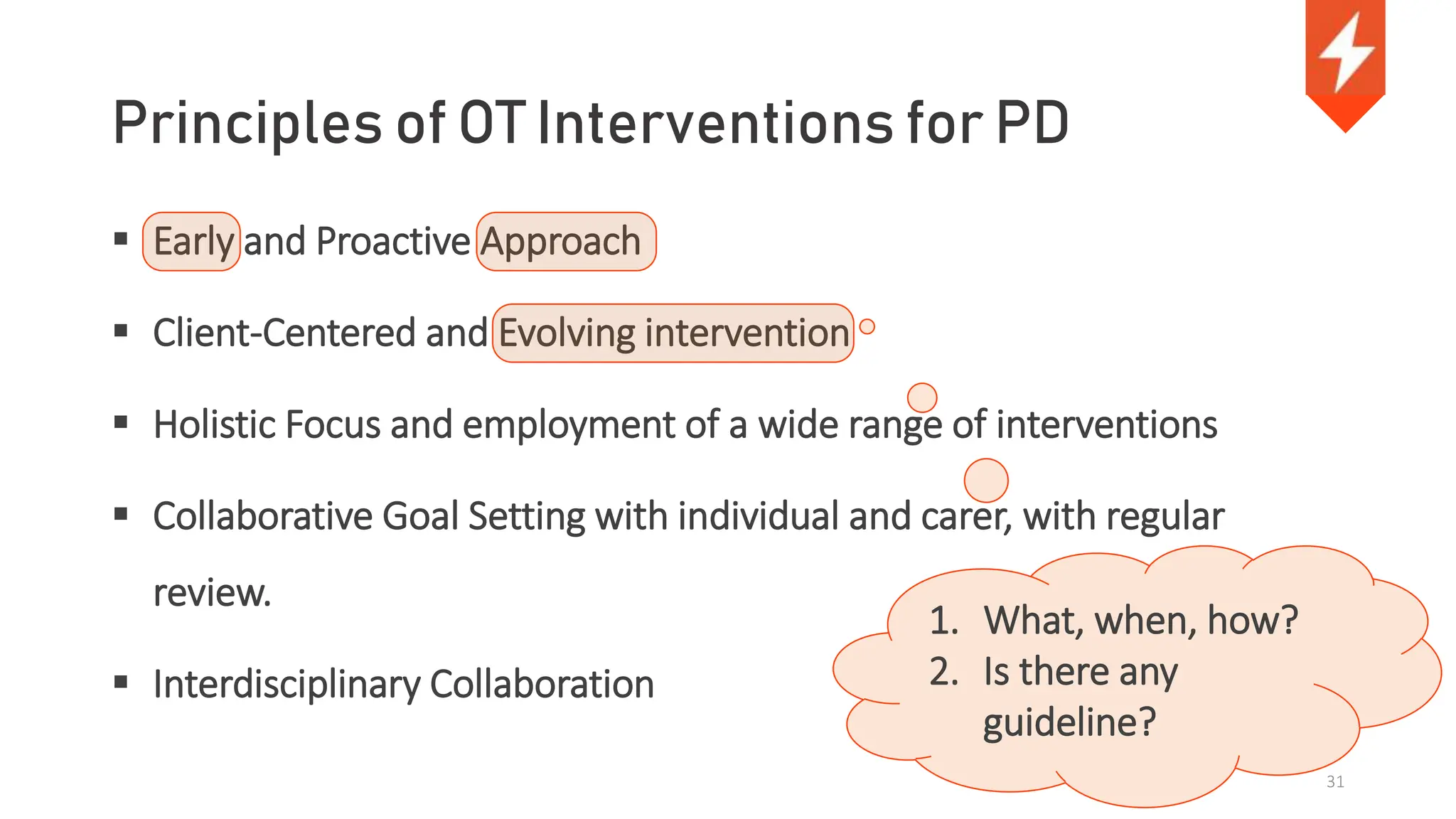 Occupational Therapy Management for Parkinson's Disease - Webinar 2024 ...
