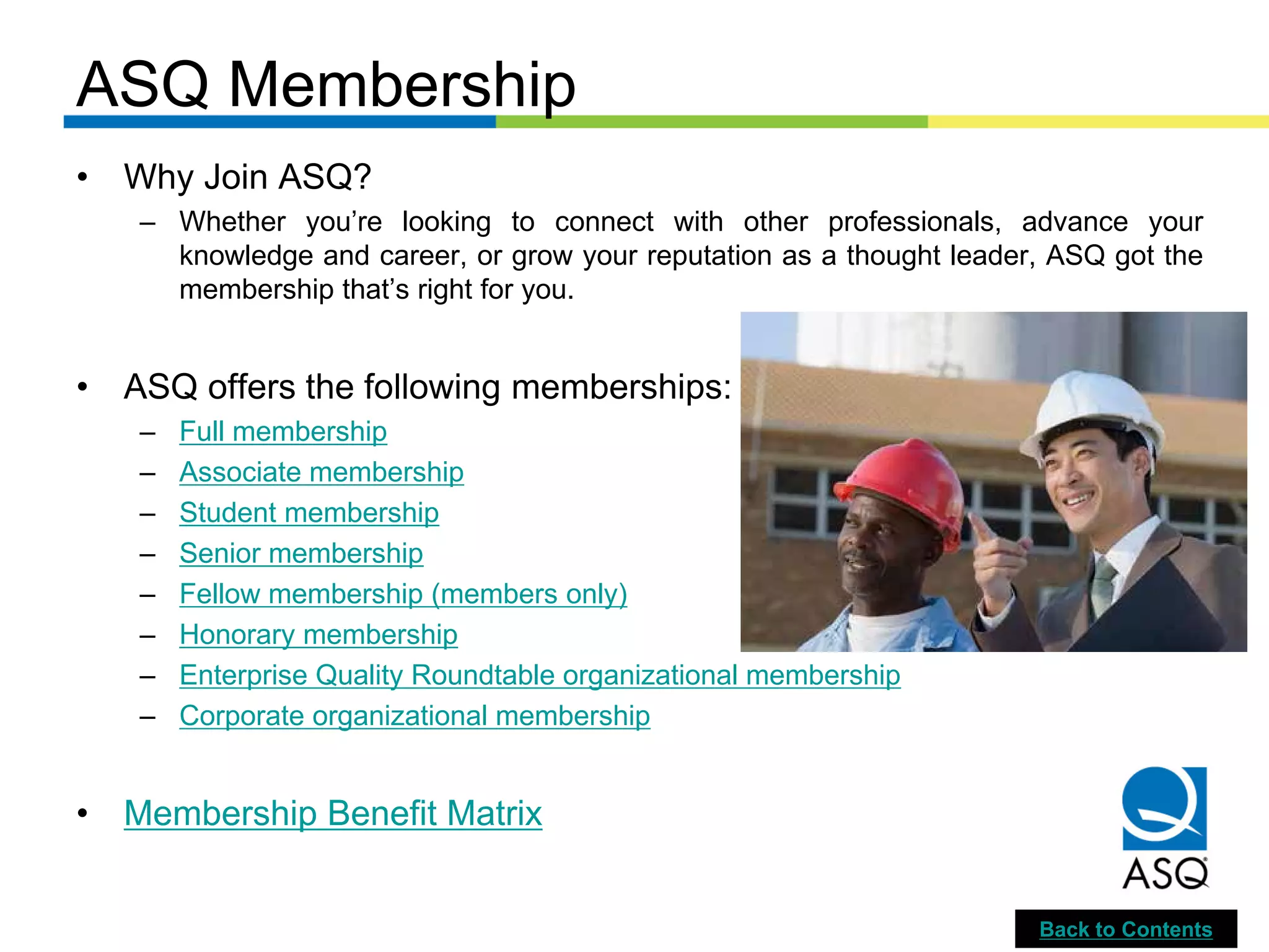 Overview of ASQ Certified Quality Auditor (CQA) | PDF