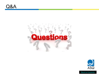 Overview of ASQ Certified Quality Auditor (CQA) | PDF