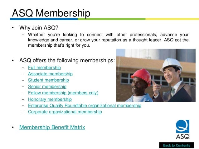 Overview of ASQ Certified Quality Auditor (CQA)