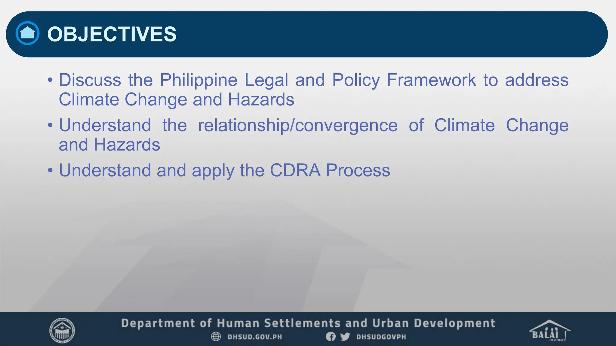 Overview of Climate and Disaster Risk Assessment and its Mainstreaming ...