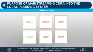 Overview of Climate and Disaster Risk Assessment and its Mainstreaming ...