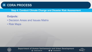 Overview of Climate and Disaster Risk Assessment and its Mainstreaming ...