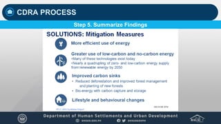 Overview of Climate and Disaster Risk Assessment and its Mainstreaming ...