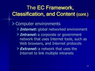 1 overview of electronic commerce | PPT
