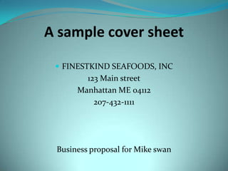 1 over view of the bplan | PPTX