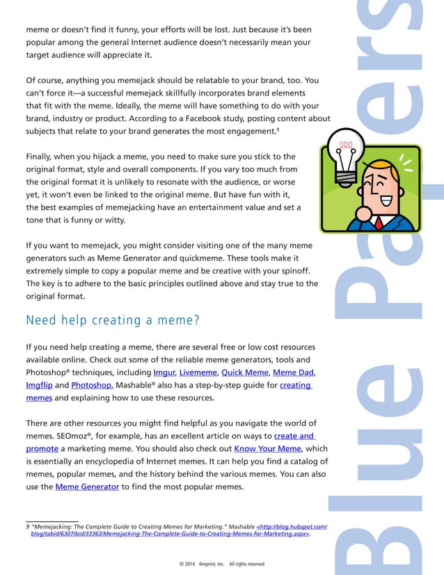 Memetics Blue Paper | PDF