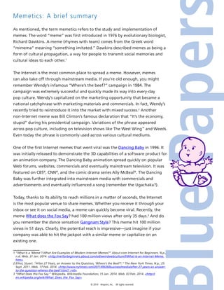 Memetics Blue Paper | PDF