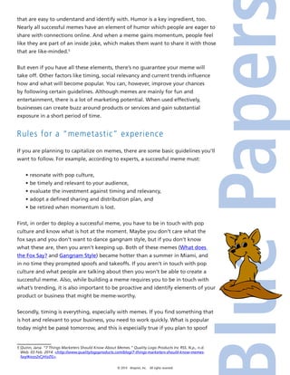 Memetics Blue Paper | PDF