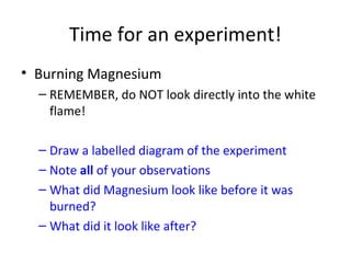 1 p9 chemical changes 091010 | PPT