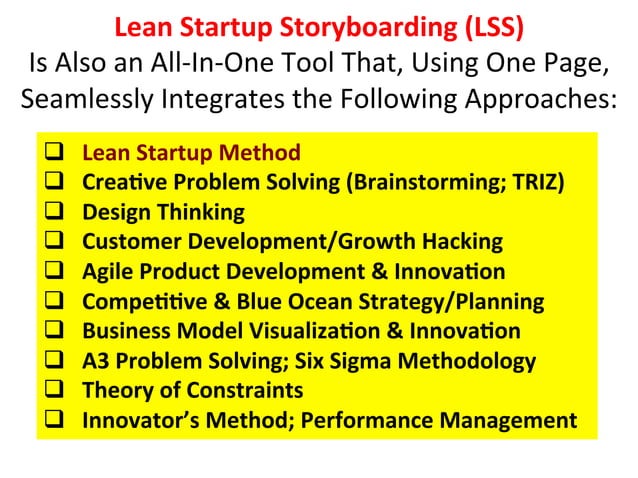 LEAN STORYBOARDING: Successfully Facilitate Lean Improvement ...
