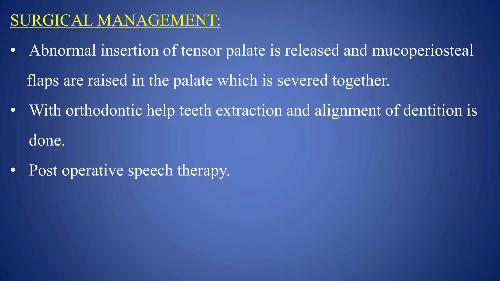 DEVELOPMENT OF PALATE AND ITS ANOMALIES | PPTX