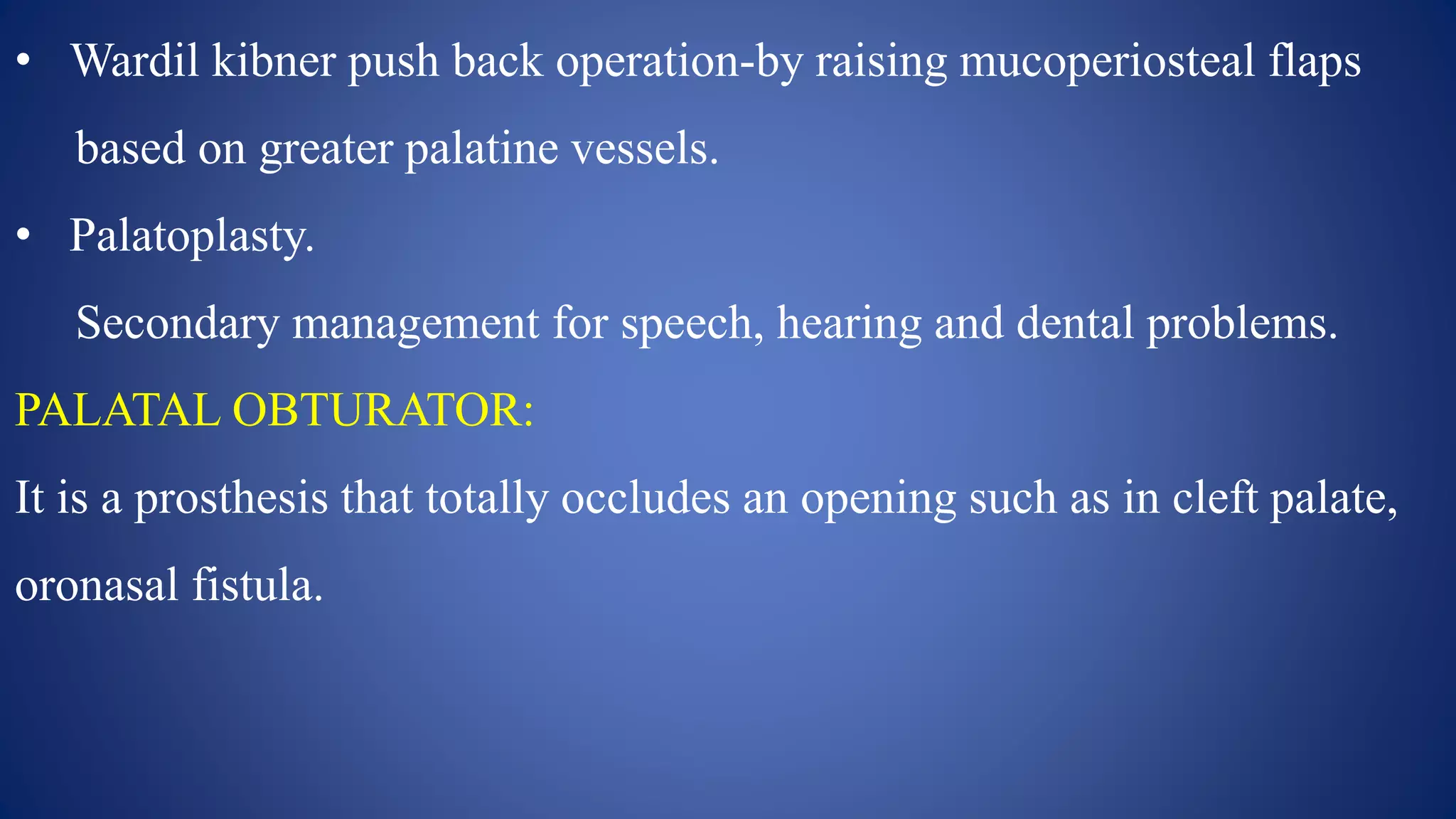 DEVELOPMENT OF PALATE AND ITS ANOMALIES | PPTX