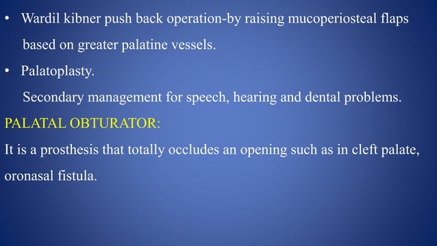 DEVELOPMENT OF PALATE AND ITS ANOMALIES | PPTX