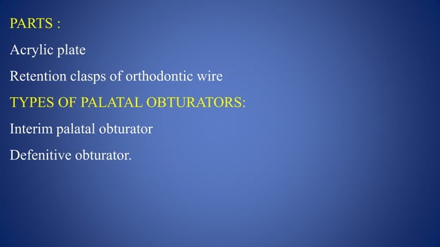 DEVELOPMENT OF PALATE AND ITS ANOMALIES | PPTX