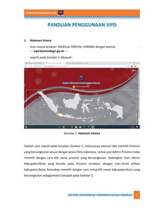 1 panduan penggunaan_sipd_(admin daerah) | PDF