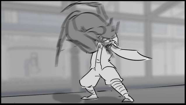 Fight Sequence (Animation Storyboard) | PPT