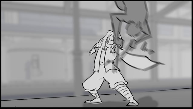 Fight Sequence (Animation Storyboard) | PPT