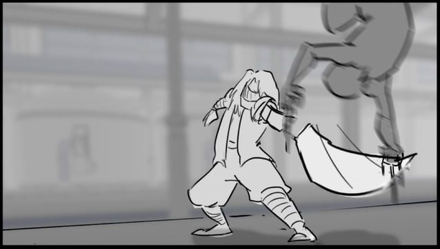 Fight Sequence (Animation Storyboard) | PPT