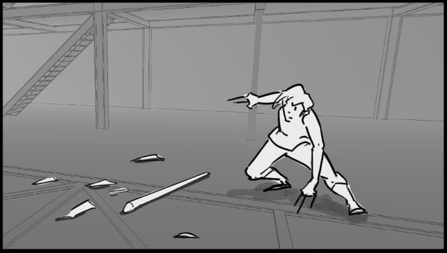 Fight Sequence (Animation Storyboard) | PPT