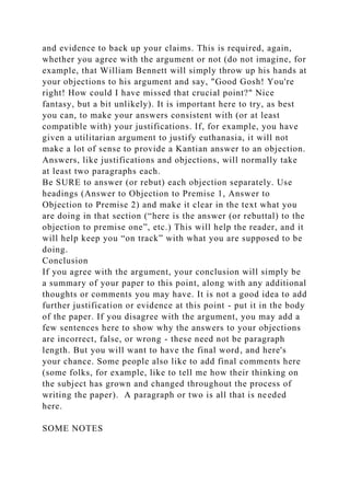 1Paper #1 Topic (Capital Punishment)Argument· If A Then B.docx