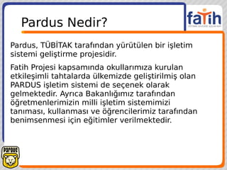 1 pardus işletim_sistemi | PPT