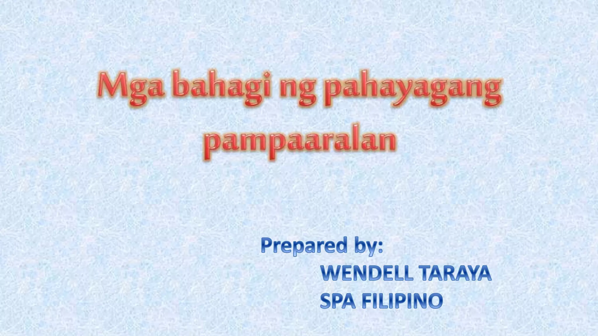 1 parts of a campus paper | PPTX