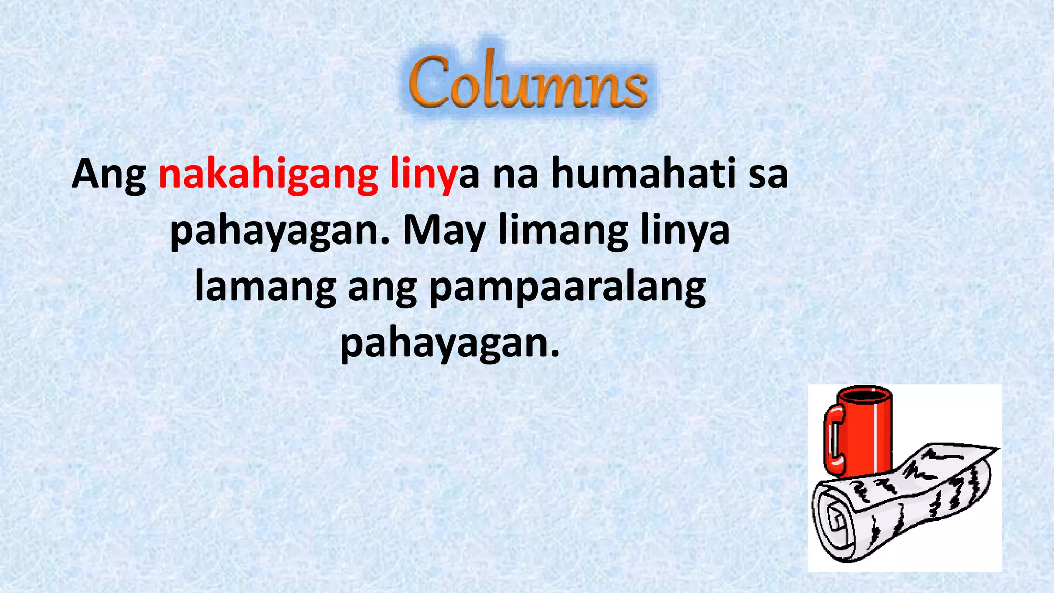 1 parts of a campus paper | PPTX