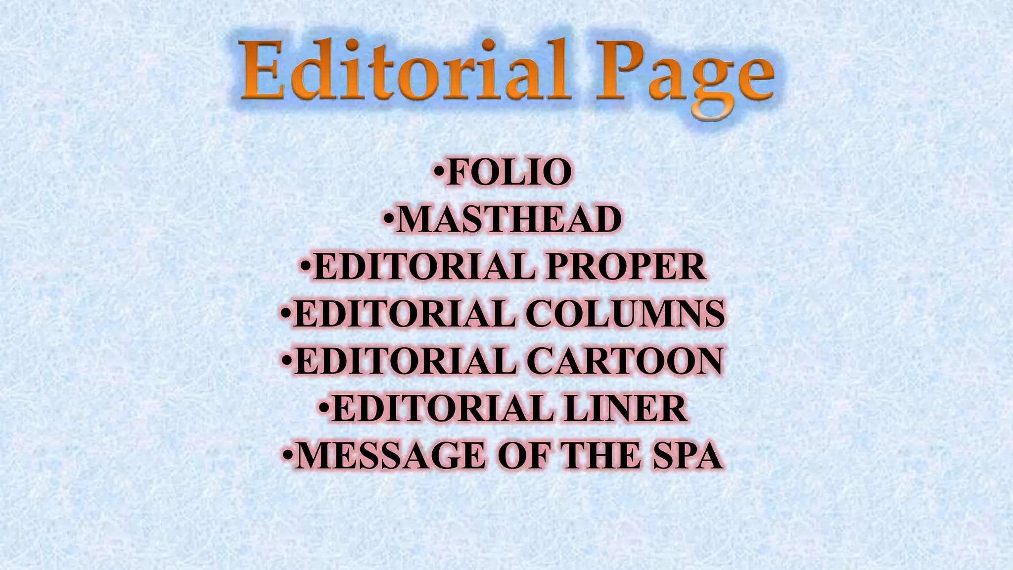 1 parts of a campus paper | PPTX