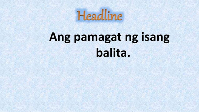 1 parts of a campus paper | PPTX