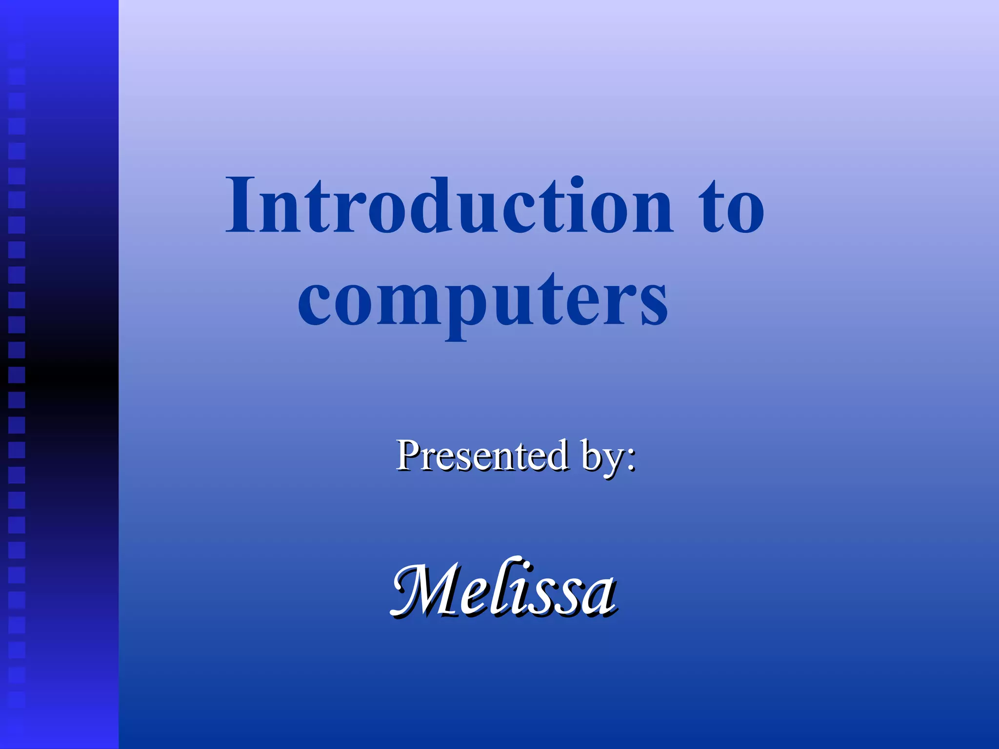 Parts Of The Pc | PPT