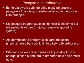 1 pasqyra e te ardhurave | PPT
