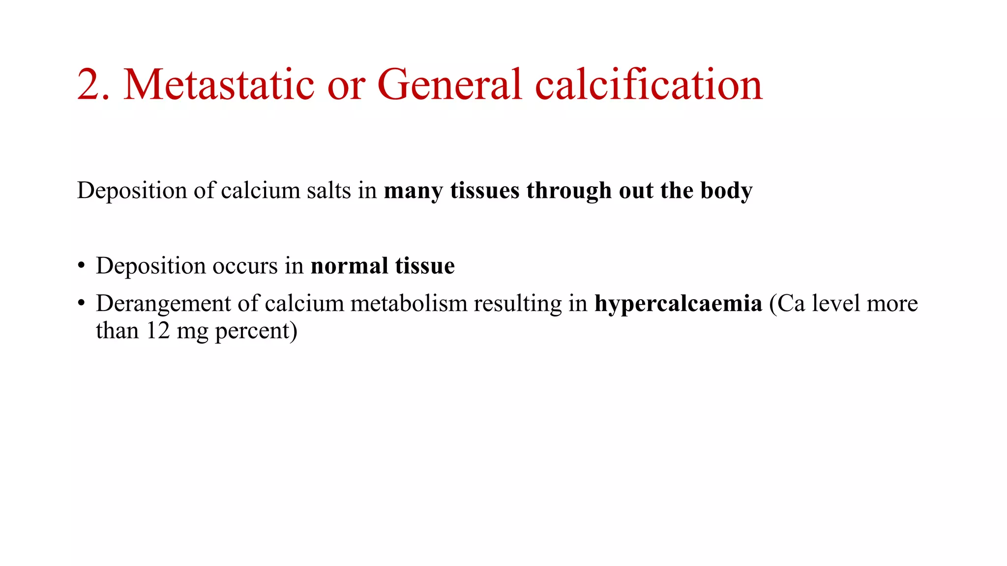 1 pathological calcification | PDF