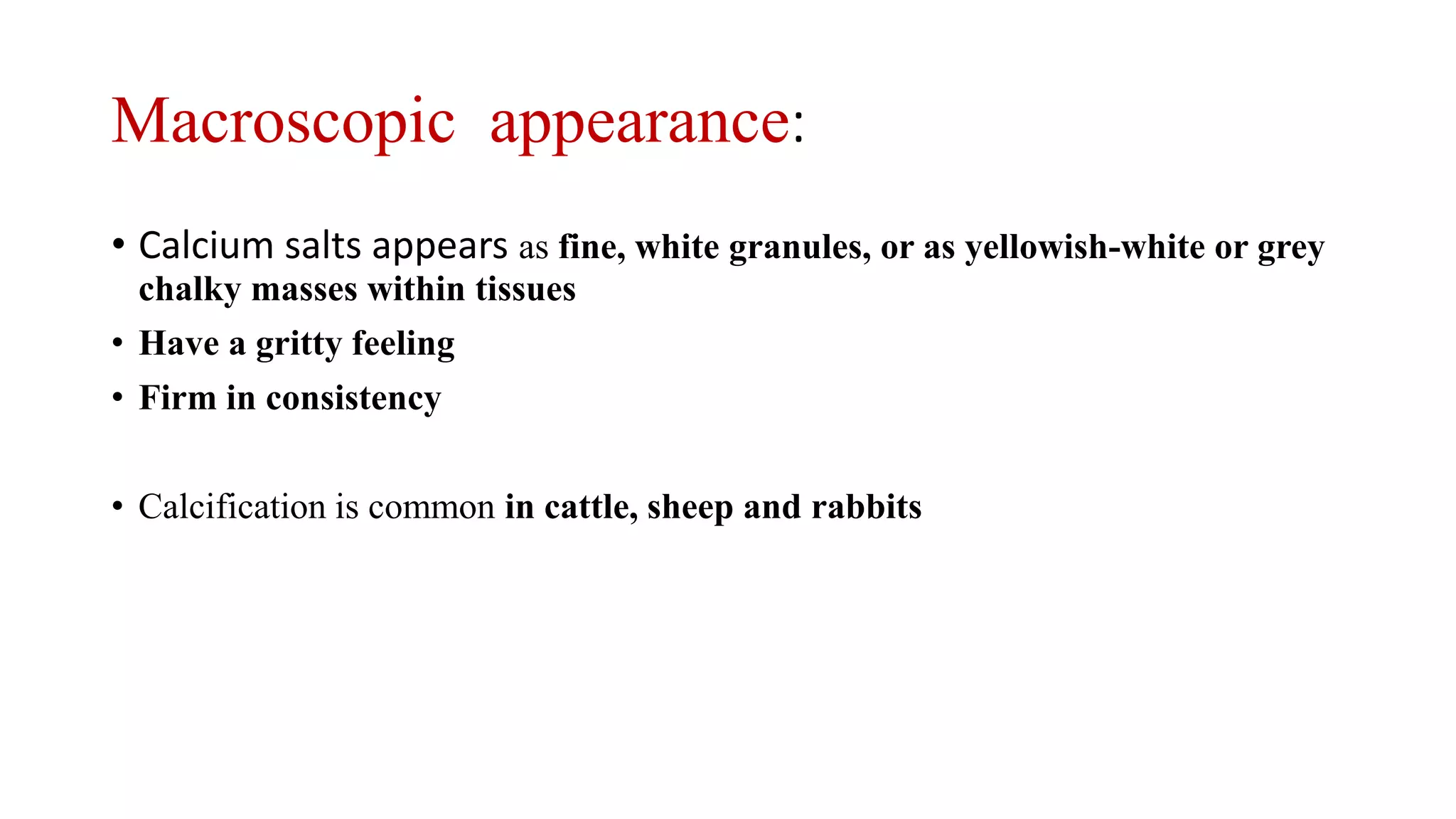 1 pathological calcification | PDF