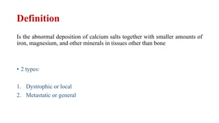 1 pathological calcification | PDF
