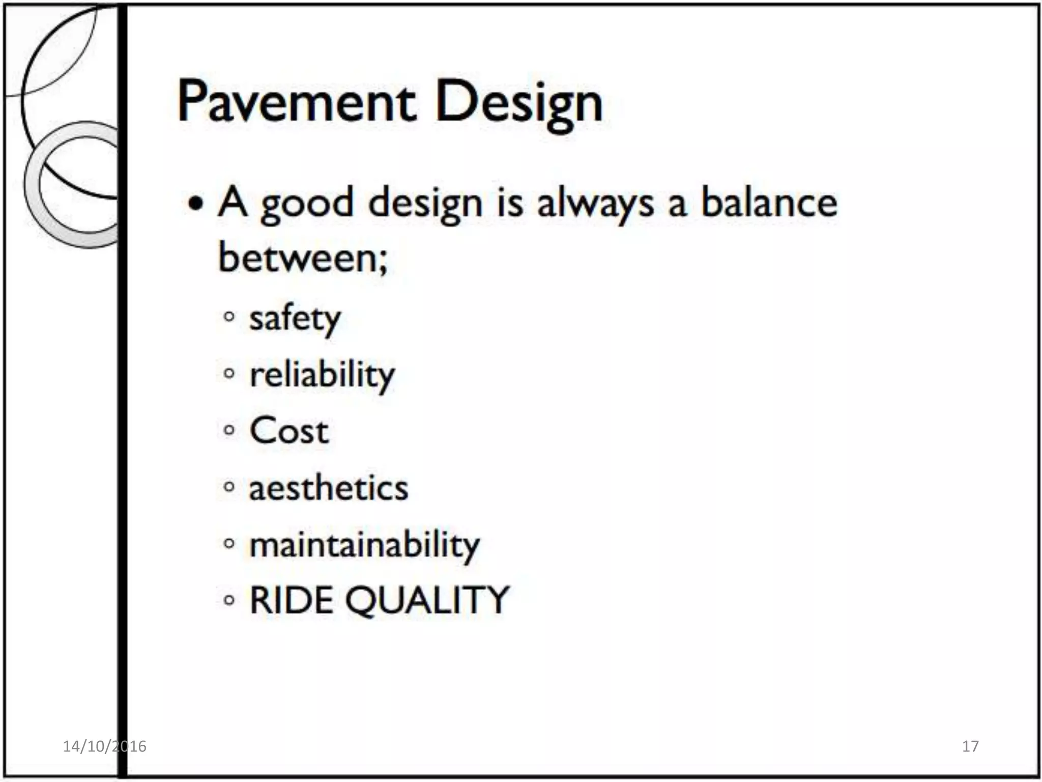 1 pavement, types , and design philosophy | PPTX
