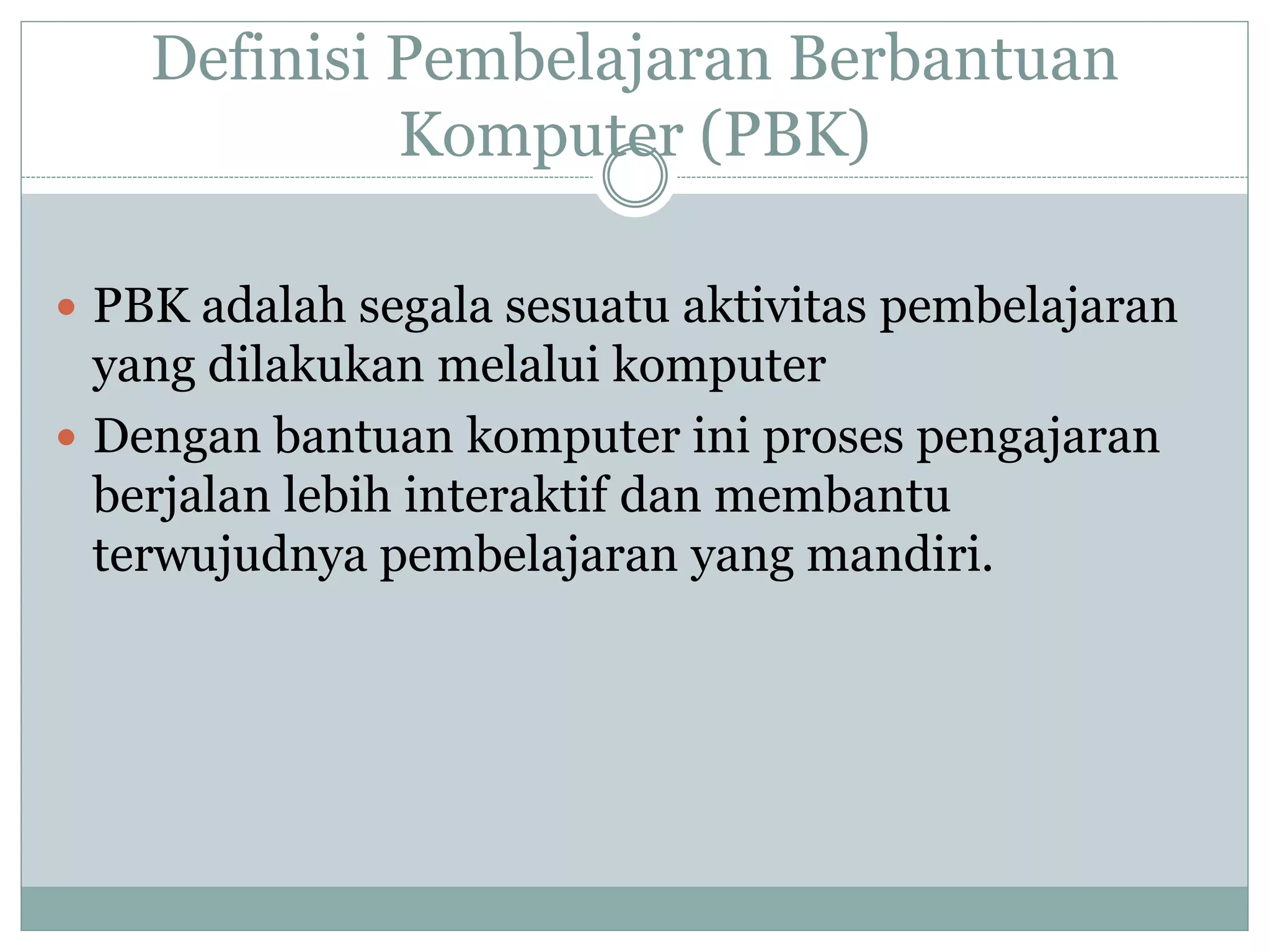 Pertemuan Pertama | PPTX