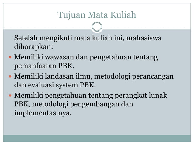 Pertemuan Pertama | PPTX