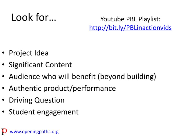 Project Based Learning Demystified | PPTX