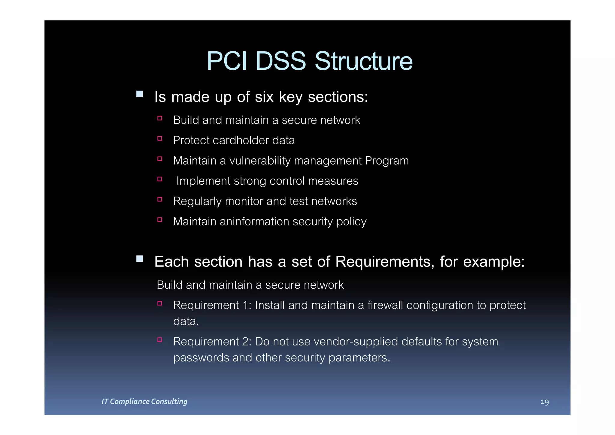 1. PCI Compliance Overview | PDF