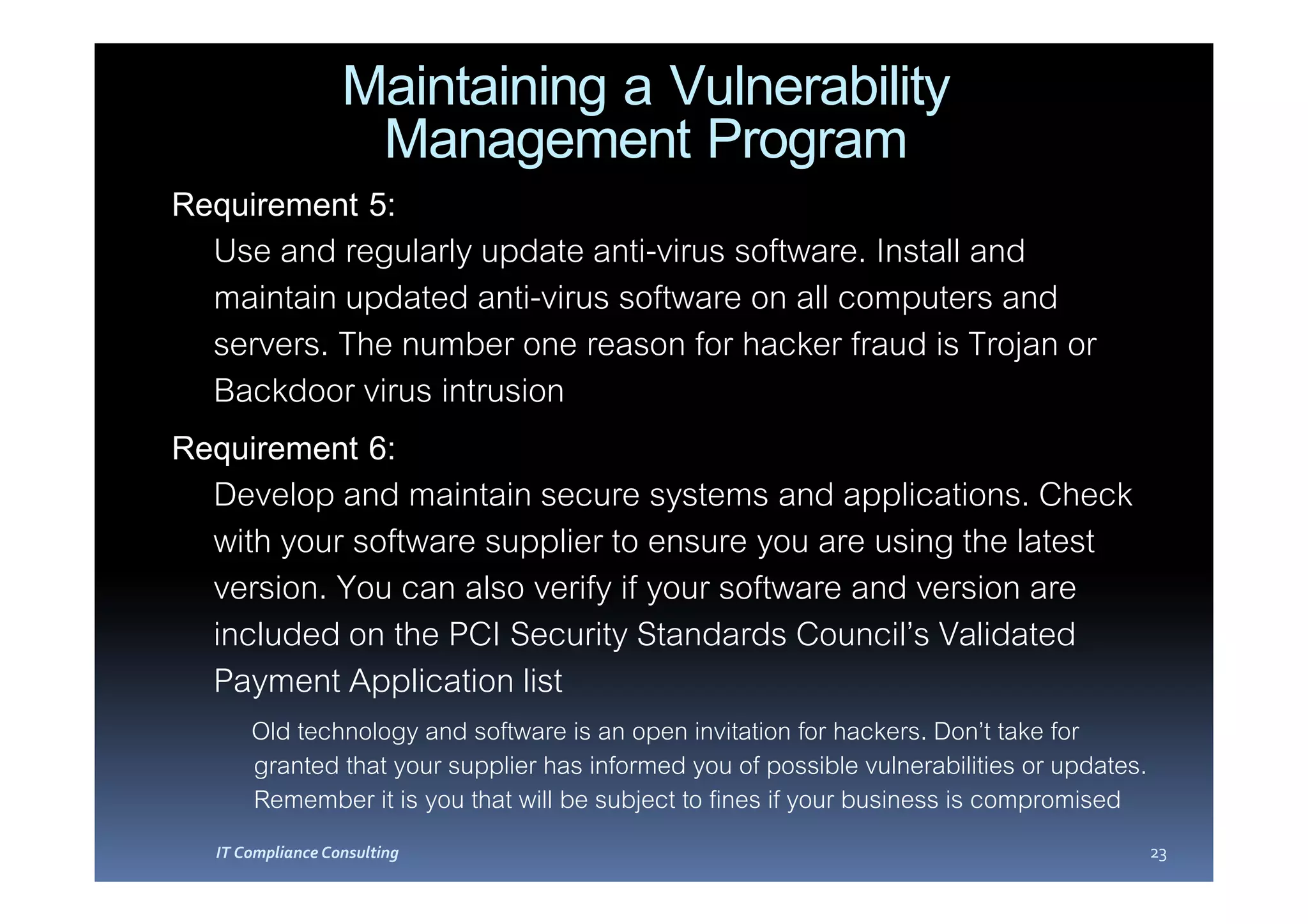 1. PCI Compliance Overview | PDF