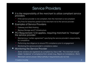 1. PCI Compliance Overview | PDF