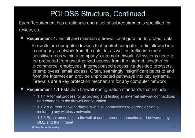 1. PCI Compliance Overview | PDF | Credit Cards | Personal Debt
