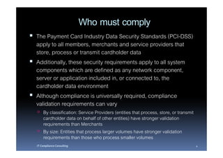 1. PCI Compliance Overview | PDF