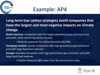 Emma Henningsson: The Portfolio Decarbonisation Coalition (CDP) | PPT
