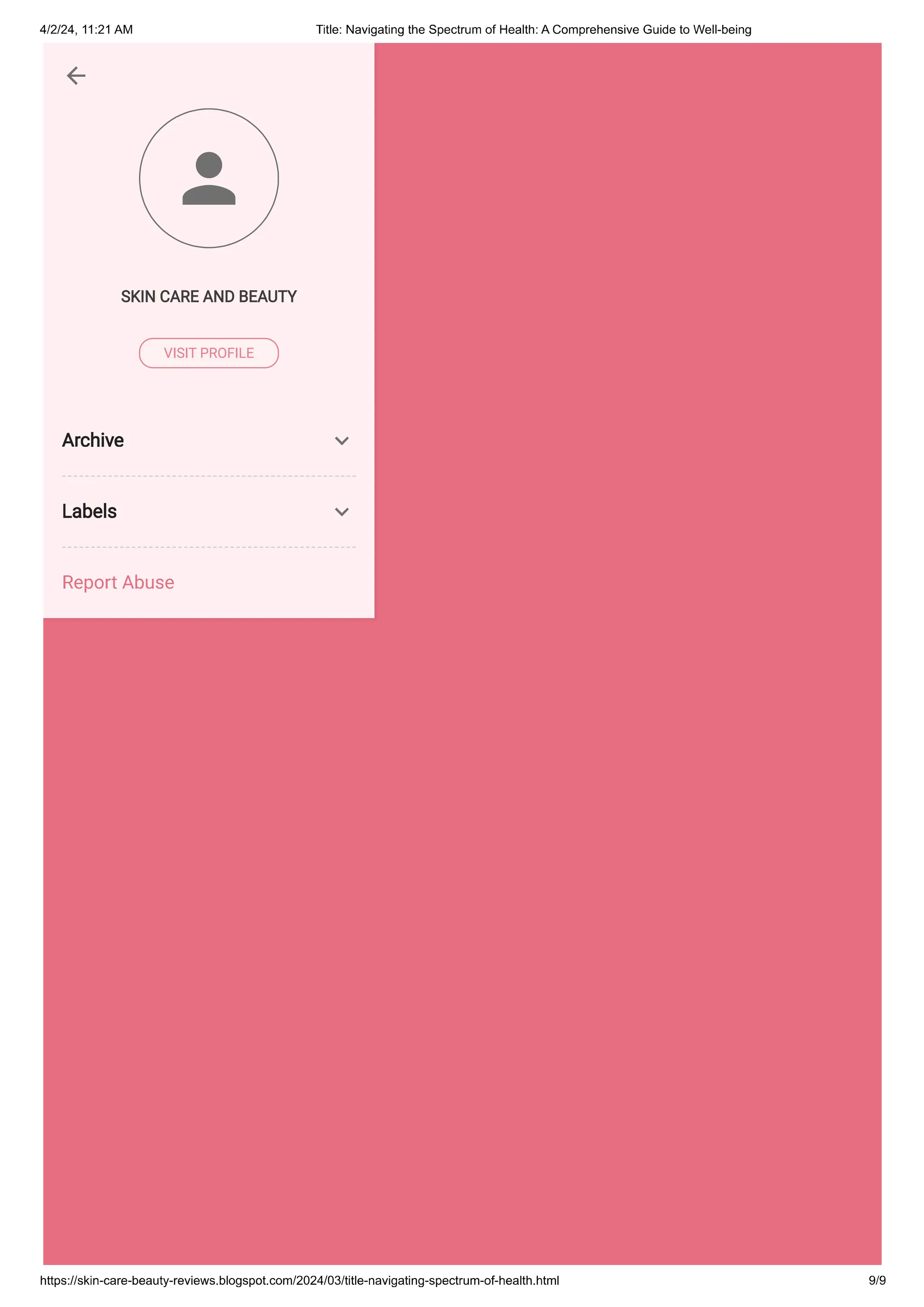Navigating the Spectrum of Health: A Comprehensive Guide to Well-being ...